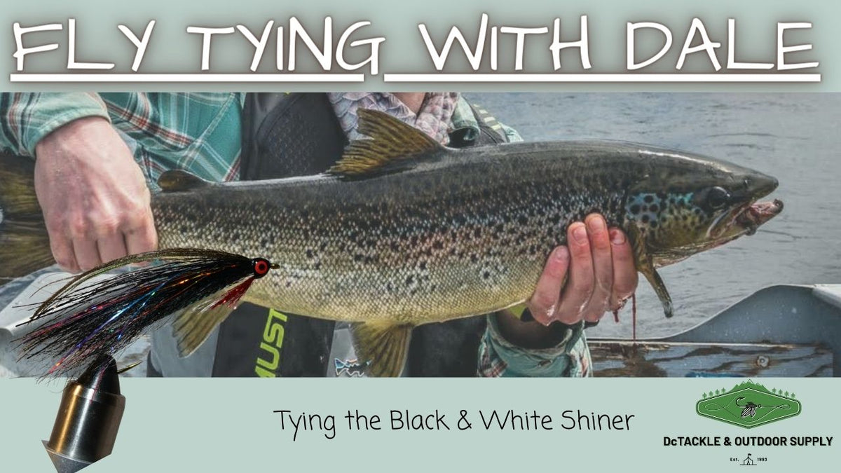 Tying The Black & White Shiner – Dc Tackle & Outdoor Supply